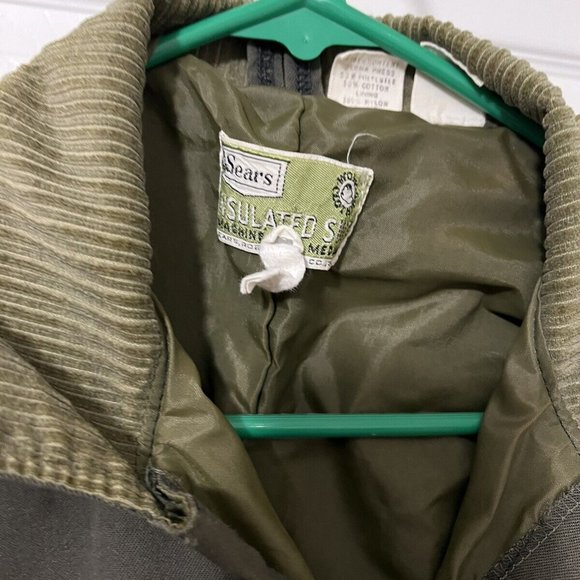 Sears | Jackets & Coats | Vintage Sears Coveralls Insulated Suit Work ...